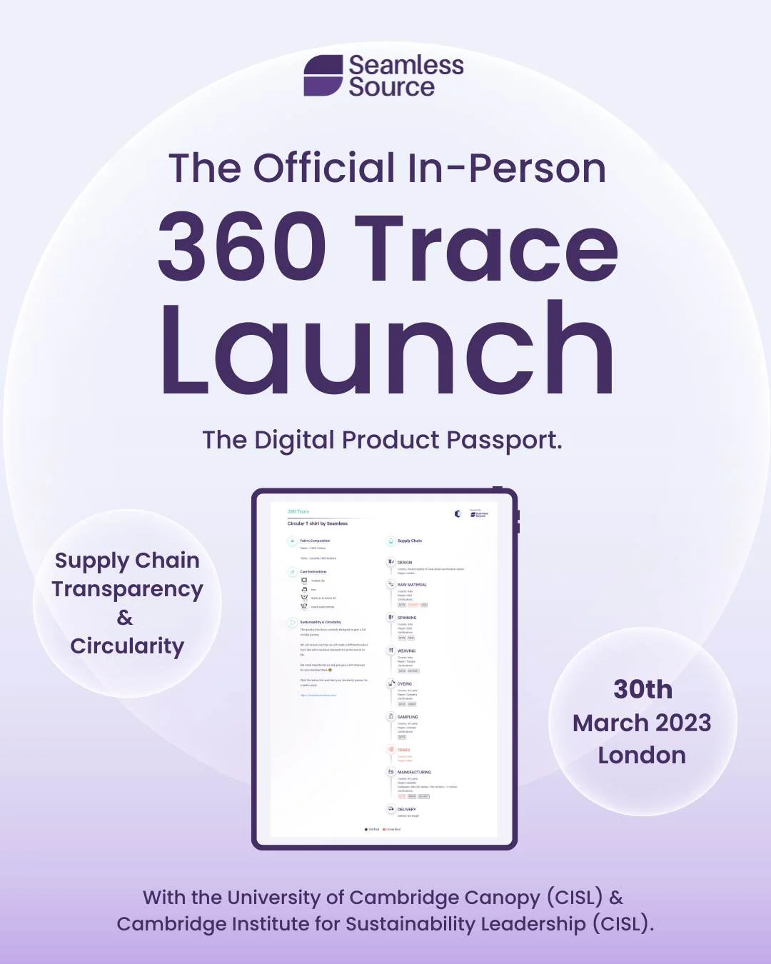 360 Trace Launch | Seamless Source 2023